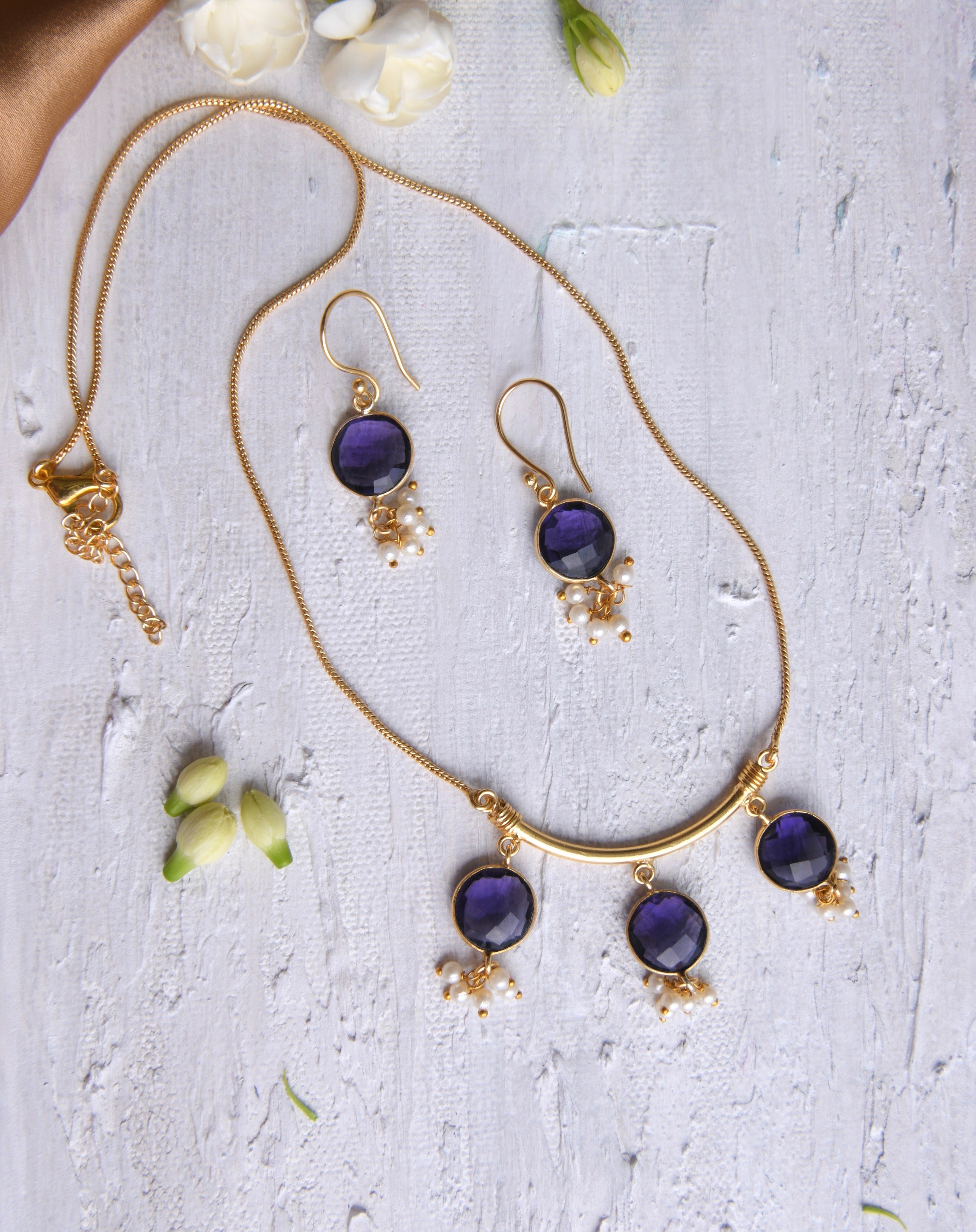 Buy Best Violet Verve Jewellery | Totapari Jewellery