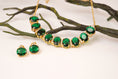 Emerald Enigma Set: Captivating Elegance By Totapari Jewellery