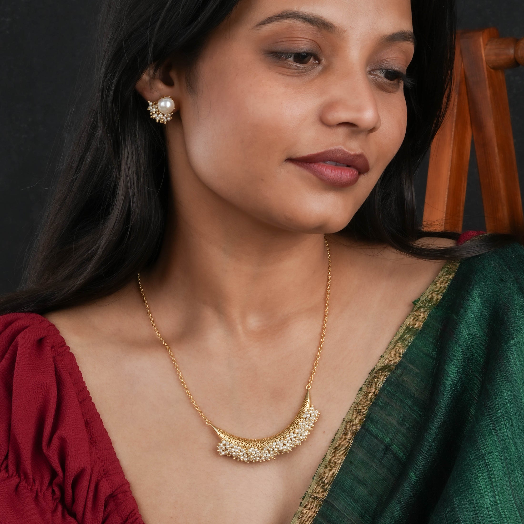 Elegant Glamour: Pretty Woman Set By Totapari Jewellery