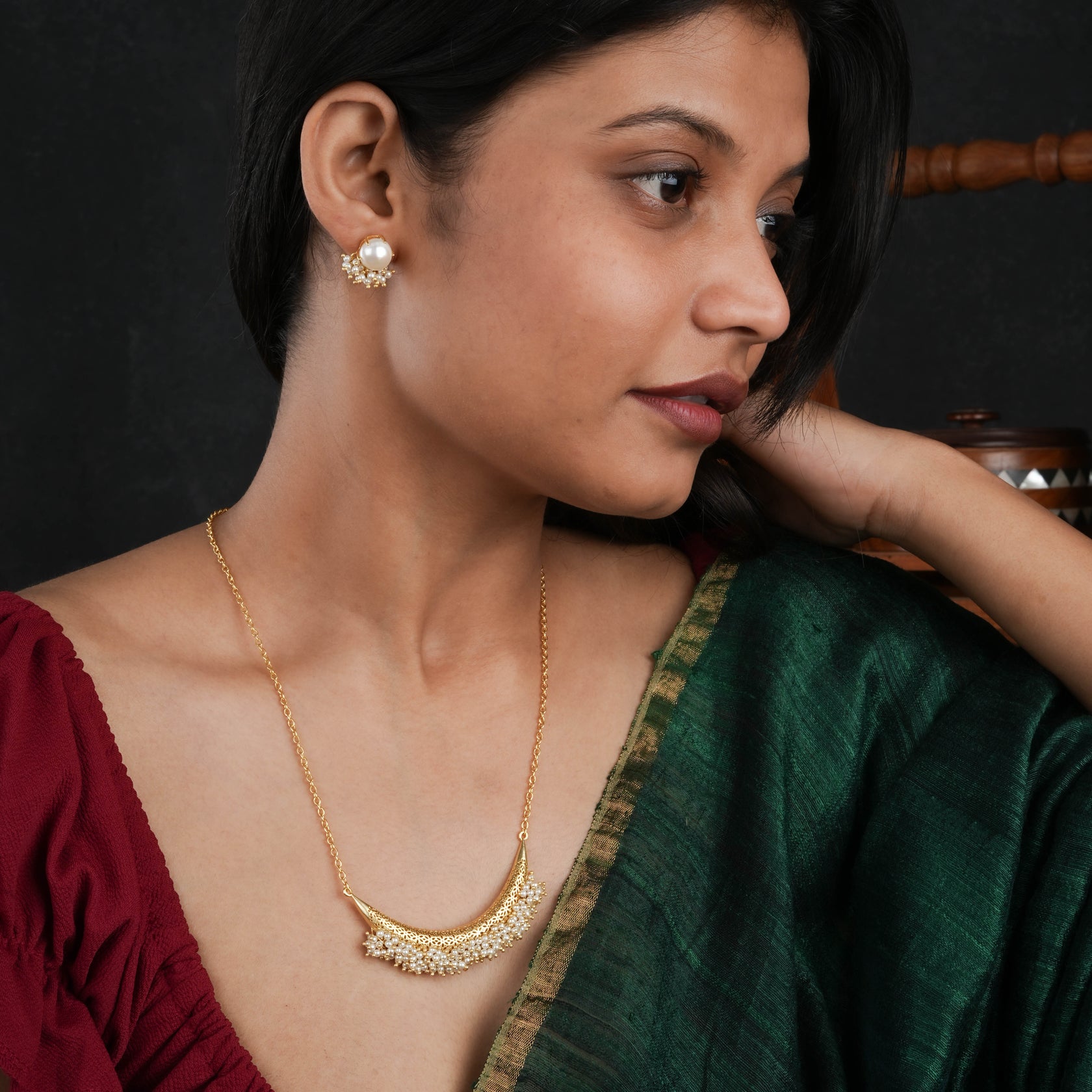 Elegant Glamour: Pretty Woman Set By Totapari Jewellery